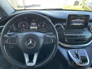 Grey Mercedes-Benz V 250 2017 in Talsi, with an engine capacity of 2.10 L and mileage of 155 thousand km for 21500 €, photo 18 on AUTOMOTO.COM.LV
