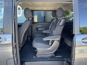 Grey Mercedes-Benz V 250 2017 in Talsi, with an engine capacity of 2.10 L and mileage of 155 thousand km for 21500 €, photo 26 on AUTOMOTO.COM.LV