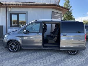 Grey Mercedes-Benz V 250 2017 in Talsi, with an engine capacity of 2.10 L and mileage of 155 thousand km for 21500 €, photo 33 on AUTOMOTO.COM.LV