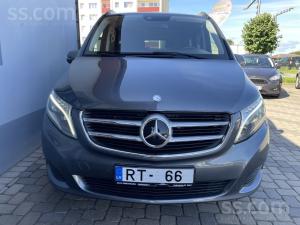 Grey Mercedes-Benz V 250 2017 in Talsi, with an engine capacity of 2.10 L and mileage of 155 thousand km for 21500 €, photo 35 on AUTOMOTO.COM.LV