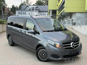 Grey Mercedes-Benz V 250 2017 in Riga, with an engine capacity of 2.10 L and mileage of 0 thousand km for 18850 €, photo  on AUTOMOTO.COM.LV