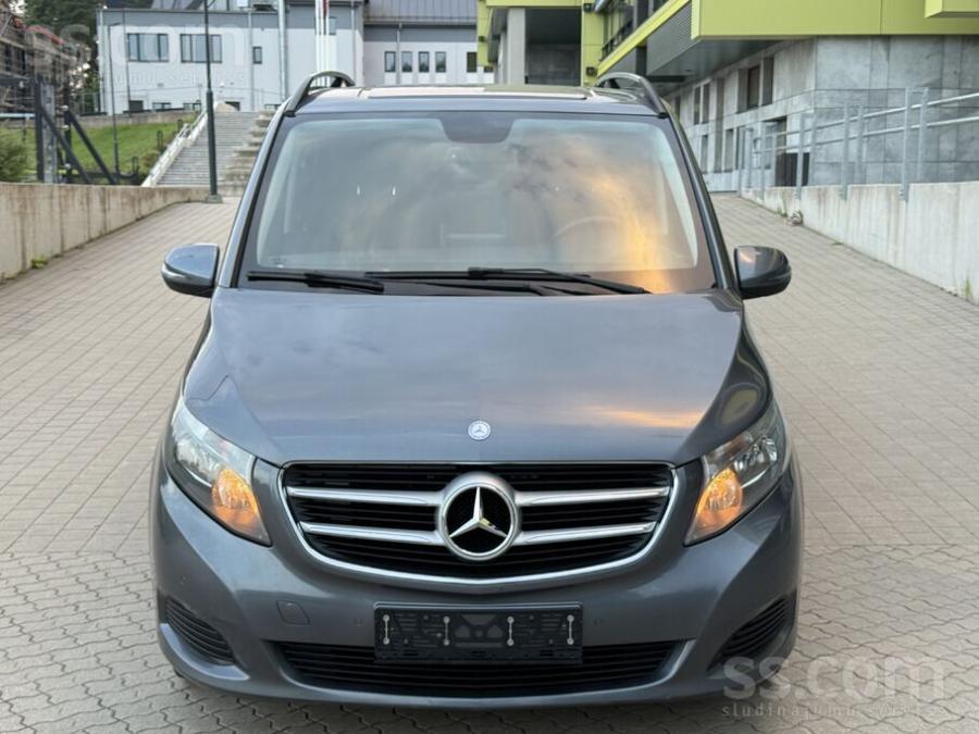 Pelēks Mercedes-Benz V 250 2017 Rīga, ar dzinēja tilpumu 2.10 L un nobraukumu 0 tūkst. km par 18850 €, foto 3 vietnē AUTOMOTO.COM.LV