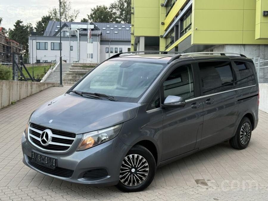 Pelēks Mercedes-Benz V 250 2017 Rīga, ar dzinēja tilpumu 2.10 L un nobraukumu 0 tūkst. km par 18850 €, foto 4 vietnē AUTOMOTO.COM.LV