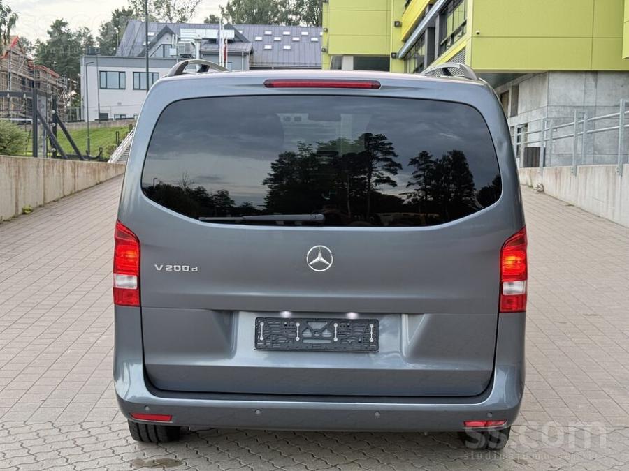 Pelēks Mercedes-Benz V 250 2017 Rīga, ar dzinēja tilpumu 2.10 L un nobraukumu 0 tūkst. km par 18850 €, foto 6 vietnē AUTOMOTO.COM.LV