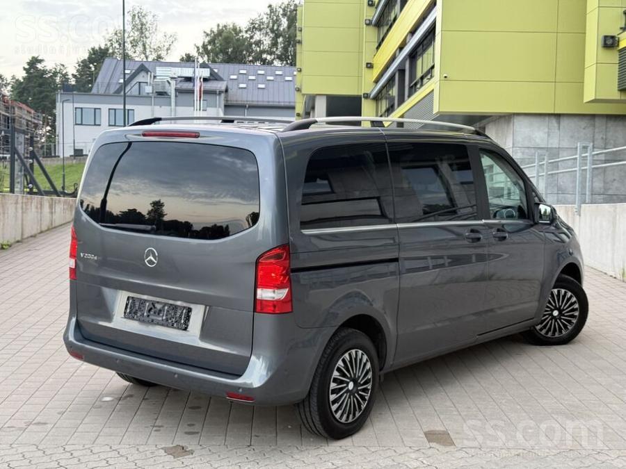Pelēks Mercedes-Benz V 250 2017 Rīga, ar dzinēja tilpumu 2.10 L un nobraukumu 0 tūkst. km par 18850 €, foto 7 vietnē AUTOMOTO.COM.LV