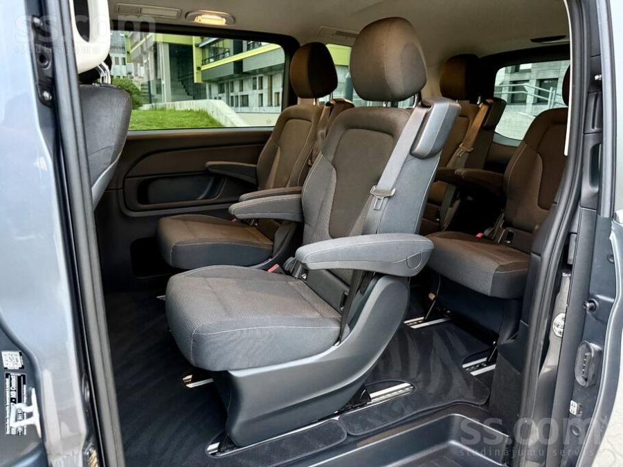 Pelēks Mercedes-Benz V 250 2017 Rīga, ar dzinēja tilpumu 2.10 L un nobraukumu 0 tūkst. km par 18850 €, foto 12 vietnē AUTOMOTO.COM.LV