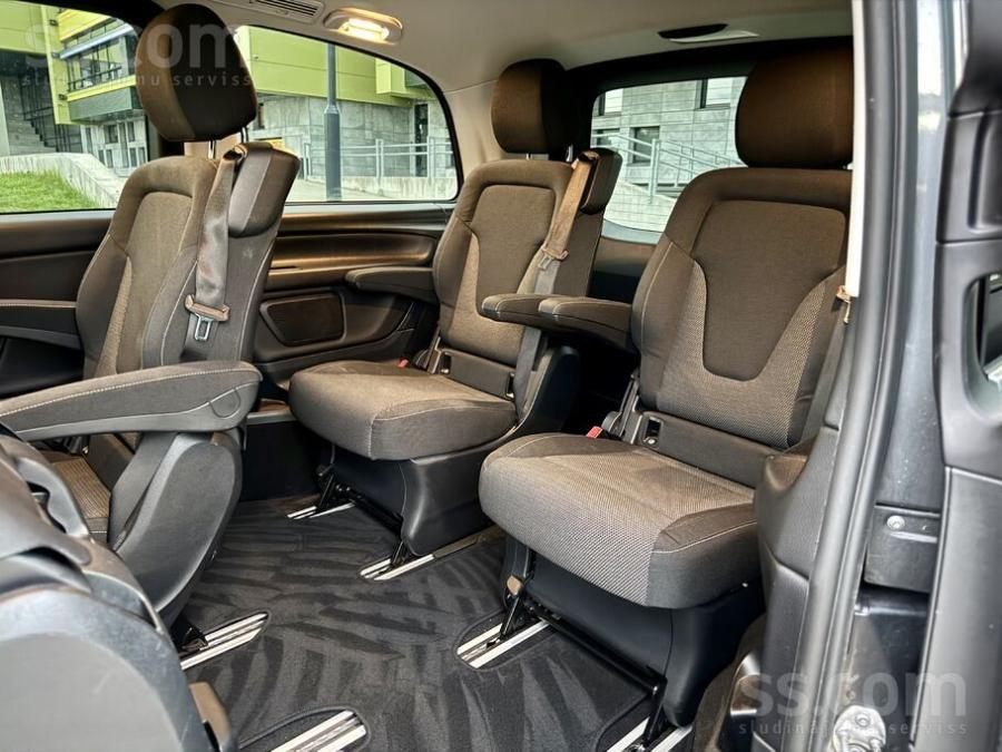 Pelēks Mercedes-Benz V 250 2017 Rīga, ar dzinēja tilpumu 2.10 L un nobraukumu 0 tūkst. km par 18850 €, foto 13 vietnē AUTOMOTO.COM.LV