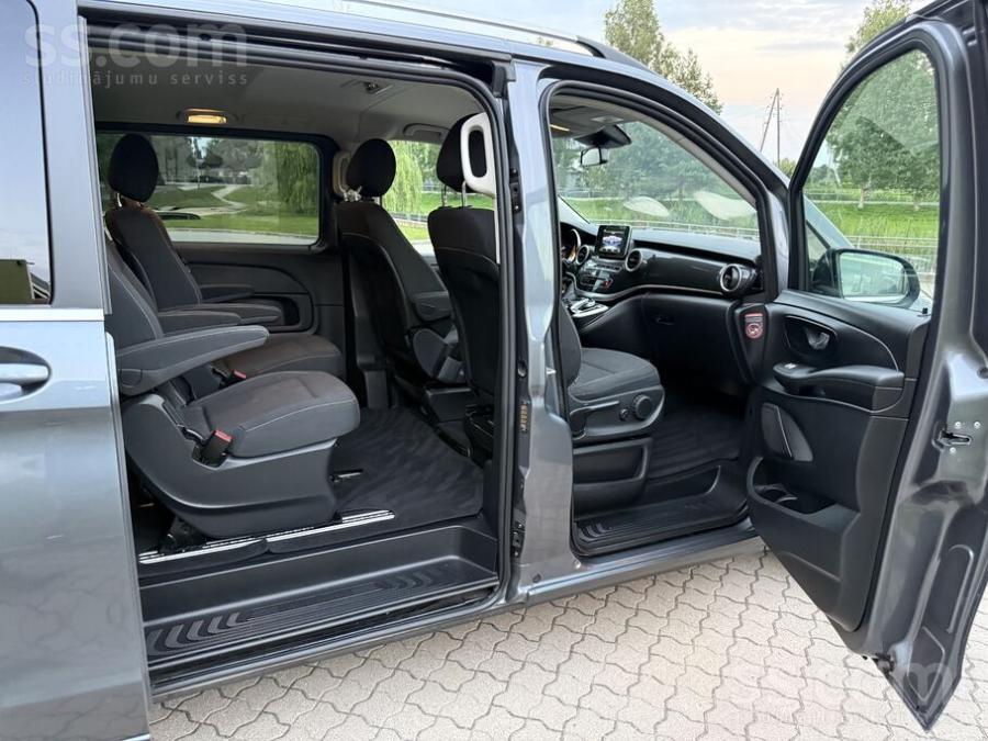 Pelēks Mercedes-Benz V 250 2017 Rīga, ar dzinēja tilpumu 2.10 L un nobraukumu 0 tūkst. km par 18850 €, foto 15 vietnē AUTOMOTO.COM.LV