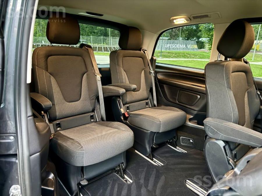 Pelēks Mercedes-Benz V 250 2017 Rīga, ar dzinēja tilpumu 2.10 L un nobraukumu 0 tūkst. km par 18850 €, foto 18 vietnē AUTOMOTO.COM.LV