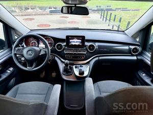 Pelēks Mercedes-Benz V 250 2017 Rīga, ar dzinēja tilpumu 2.10 L un nobraukumu 0 tūkst. km par 18850 €, foto 22 vietnē AUTOMOTO.COM.LV