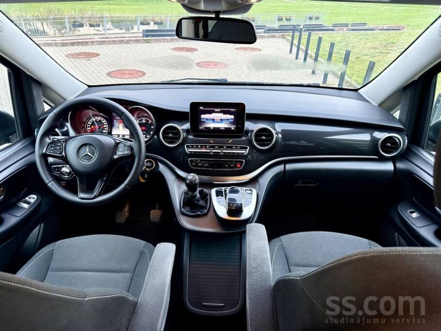 Pelēks Mercedes-Benz V 250 2017 Rīga, ar dzinēja tilpumu 2.10 L un nobraukumu 0 tūkst. km par 18850 €, foto 22 vietnē AUTOMOTO.COM.LV