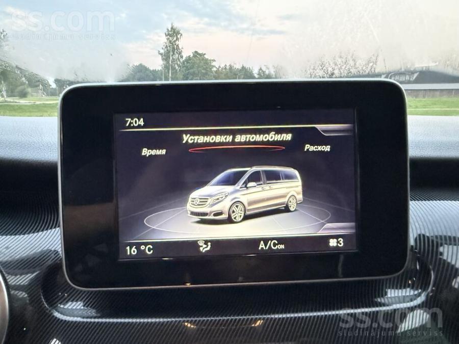 Pelēks Mercedes-Benz V 250 2017 Rīga, ar dzinēja tilpumu 2.10 L un nobraukumu 0 tūkst. km par 18850 €, foto 27 vietnē AUTOMOTO.COM.LV