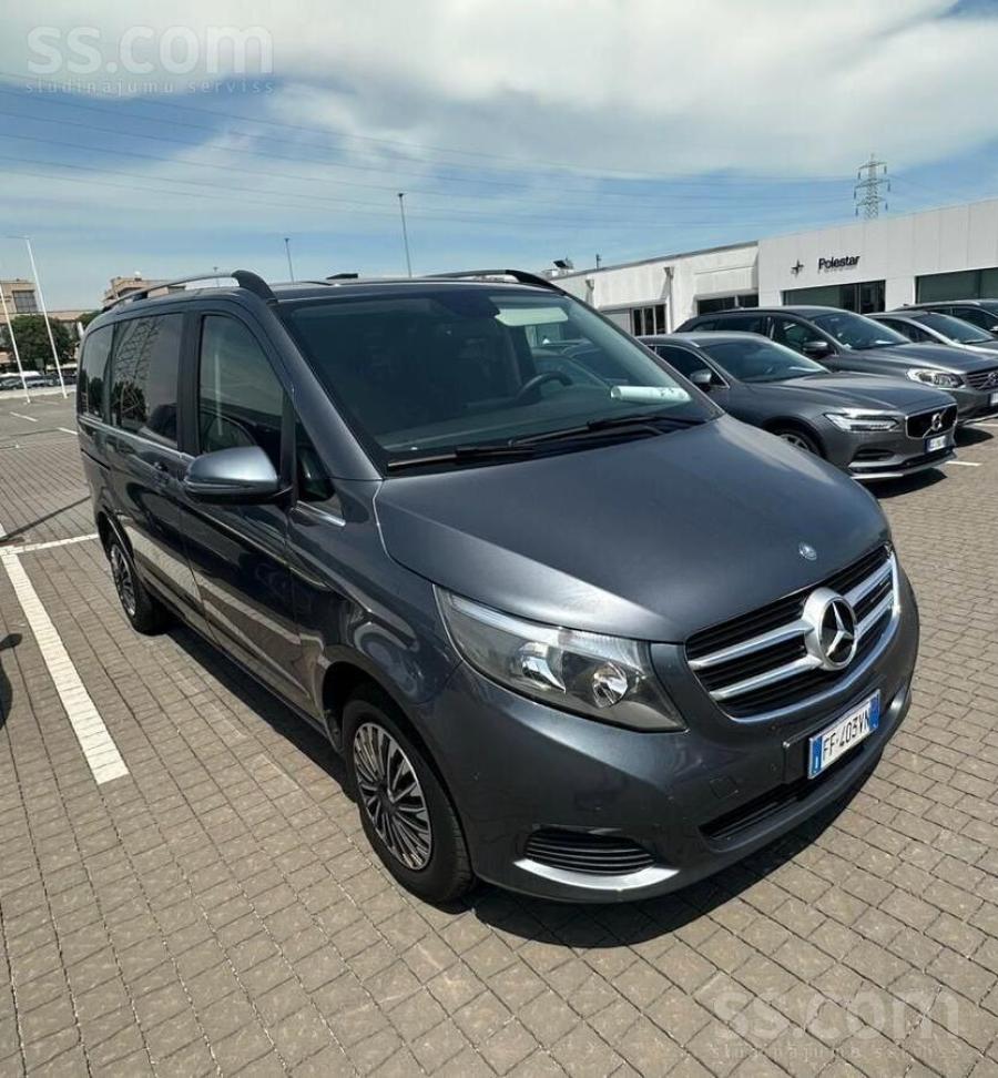 Pelēks Mercedes-Benz V 250 2017 Rīga, ar dzinēja tilpumu 2.10 L un nobraukumu 0 tūkst. km par 18850 €, foto 35 vietnē AUTOMOTO.COM.LV