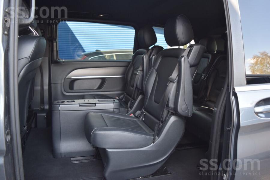 Pelēks Mercedes-Benz V 250 2018 Rīga, ar dzinēja tilpumu 2.20 L un nobraukumu 138 tūkst. km par 28900 €, foto 16 vietnē AUTOMOTO.COM.LV