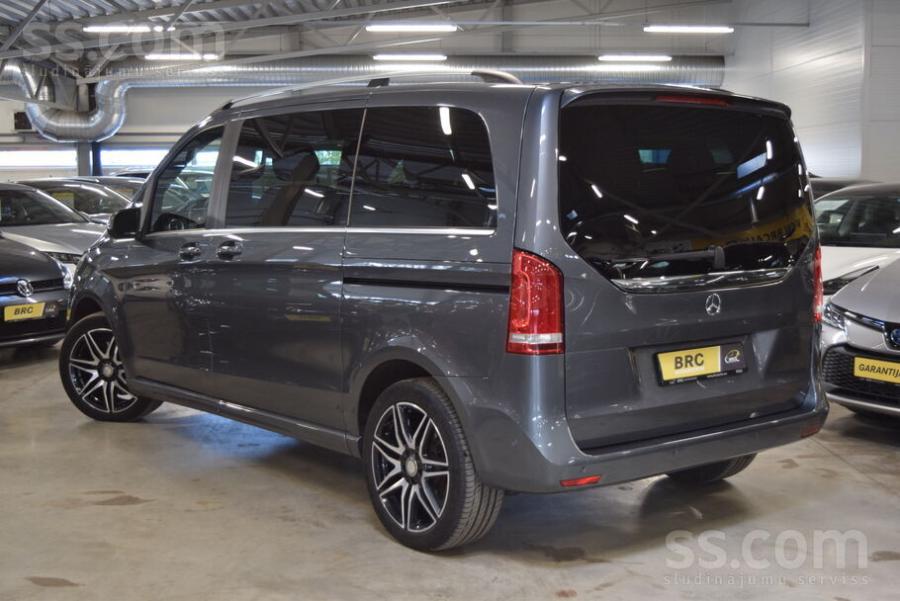 Pelēks Mercedes-Benz V 250 2018 Rīga, ar dzinēja tilpumu 2.20 L un nobraukumu 138 tūkst. km par 28900 €, foto 3 vietnē AUTOMOTO.COM.LV
