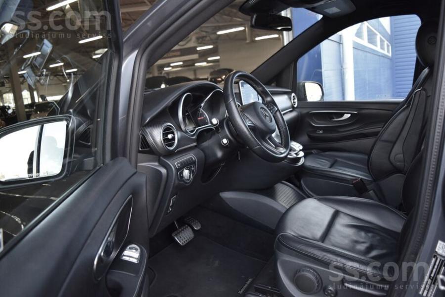 Pelēks Mercedes-Benz V 250 2018 Rīga, ar dzinēja tilpumu 2.20 L un nobraukumu 138 tūkst. km par 28900 €, foto 4 vietnē AUTOMOTO.COM.LV