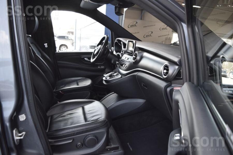 Pelēks Mercedes-Benz V 250 2018 Rīga, ar dzinēja tilpumu 2.20 L un nobraukumu 138 tūkst. km par 28900 €, foto 15 vietnē AUTOMOTO.COM.LV