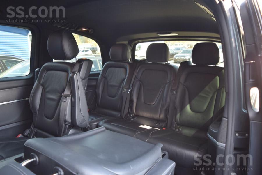 Pelēks Mercedes-Benz V 250 2018 Rīga, ar dzinēja tilpumu 2.20 L un nobraukumu 138 tūkst. km par 28900 €, foto 17 vietnē AUTOMOTO.COM.LV