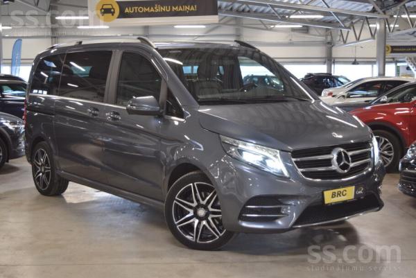 Pelēks Mercedes-Benz V 250 2018 Rīga, ar dzinēja tilpumu 2.20 L un nobraukumu 138 tūkst. km par 28900 €, foto 1 vietnē AUTOMOTO.COM.LV