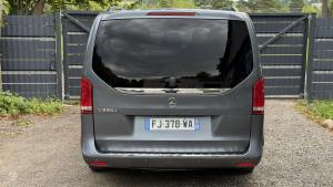Grey Mercedes-Benz V 250 2019 in Jonava, with an engine capacity of 1.95 L and mileage of 270 thousand km for 18500 €, photo 11 on AUTOMOTO.COM.LV