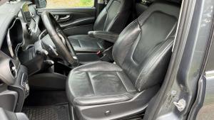 Grey Mercedes-Benz V 250 2019 in Jonava, with an engine capacity of 1.95 L and mileage of 270 thousand km for 18500 €, photo 18 on AUTOMOTO.COM.LV