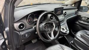 Grey Mercedes-Benz V 250 2019 in Jonava, with an engine capacity of 1.95 L and mileage of 270 thousand km for 18500 €, photo 22 on AUTOMOTO.COM.LV