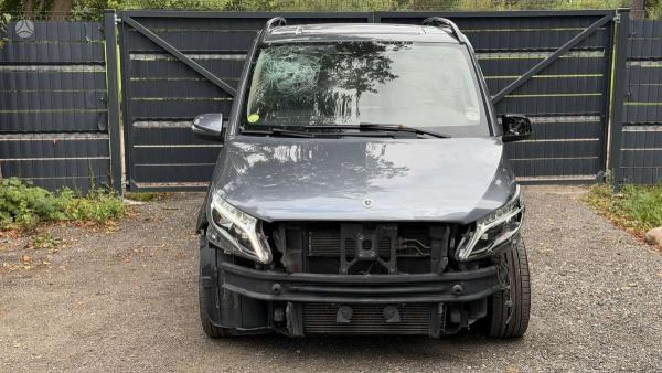 Pelēks Mercedes-Benz V 250 2019 Jonava, ar dzinēja tilpumu 1.95 L un nobraukumu 270 tūkst. km par 17999 €, foto 3 vietnē AUTOMOTO.COM.LV