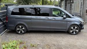 Grey Mercedes-Benz V 250 2019 in Jonava, with an engine capacity of 1.95 L and mileage of 270 thousand km for 17500 €, photo 10 on AUTOMOTO.COM.LV