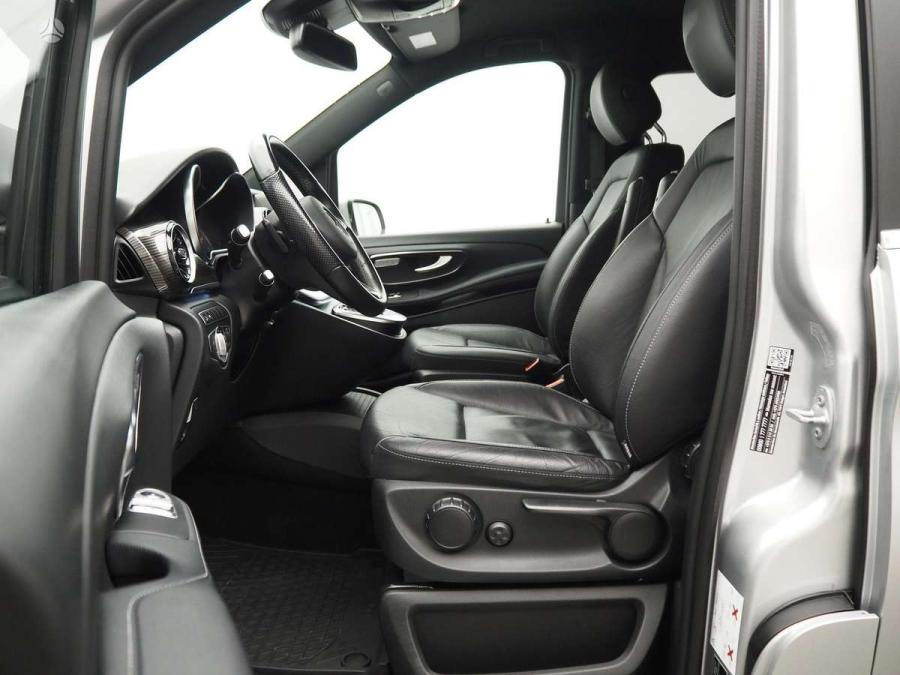 Pelēks Mercedes-Benz V 250 2022 Viļņa, ar dzinēja tilpumu 0.00 L un nobraukumu 126 tūkst. km par 48500 €, foto 9 vietnē AUTOMOTO.COM.LV