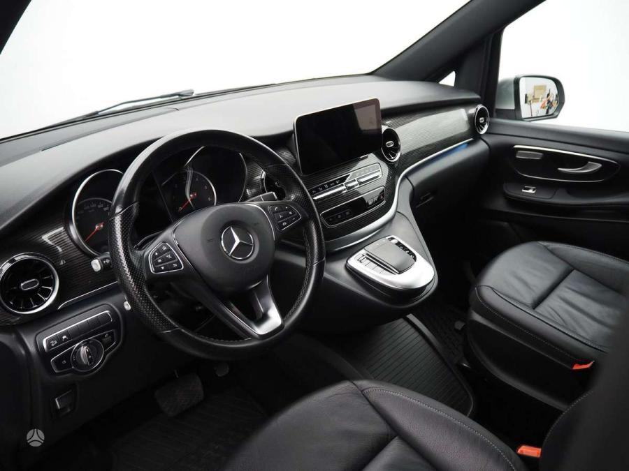 Pelēks Mercedes-Benz V 250 2022 Viļņa, ar dzinēja tilpumu 0.00 L un nobraukumu 126 tūkst. km par 48500 €, foto 11 vietnē AUTOMOTO.COM.LV