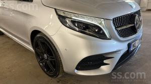 Grey Mercedes-Benz V 250 2022 in Riga, with an engine capacity of 2.00 L and mileage of 107 thousand km for 44900 €, photo 1 on AUTOMOTO.COM.LV