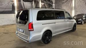 Grey Mercedes-Benz V 250 2022 in Riga, with an engine capacity of 2.00 L and mileage of 107 thousand km for 44900 €, photo 5 on AUTOMOTO.COM.LV