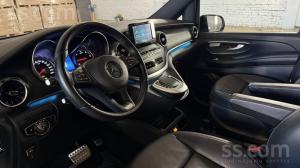 Grey Mercedes-Benz V 250 2022 in Riga, with an engine capacity of 2.00 L and mileage of 107 thousand km for 44900 €, photo 8 on AUTOMOTO.COM.LV