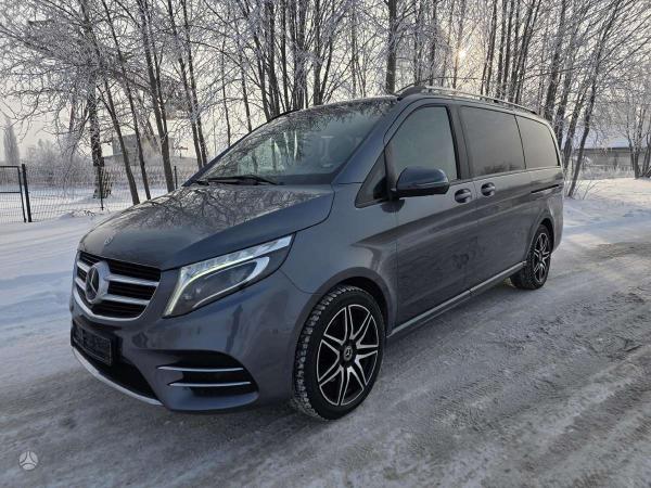 Grey Mercedes-Benz V 250 2019 in Siauliai, with an engine capacity of 2.20 L and mileage of 300 thousand km for 29500 €, photo 1 on AUTOMOTO.COM.LV