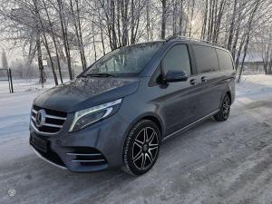 Pelēks Mercedes-Benz V 250 2019 Šauļi, ar dzinēja tilpumu 2.20 L un nobraukumu 300 tūkst. km par 29500 €, foto  vietnē AUTOMOTO.COM.LV