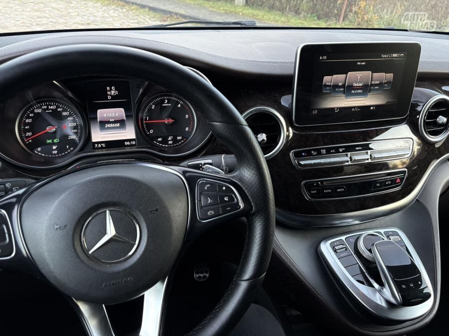Mercedes-Benz V 250 2014 Kretinga, ar dzinēja tilpumu 2.10 L un nobraukumu 240 tūkst. km par 25500 €, foto 14 vietnē AUTOMOTO.COM.LV