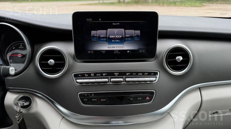 Mercedes-Benz V 250 2015 Jūrmala, ar dzinēja tilpumu 2.20 L un nobraukumu 281 tūkst. km par 26650 €, foto 20 vietnē AUTOMOTO.COM.LV