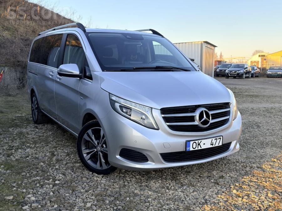 Mercedes-Benz V 250 2016 Rīga, ar dzinēja tilpumu 2.10 L un nobraukumu 243 tūkst. km par 23995 €, foto 1 vietnē AUTOMOTO.COM.LV