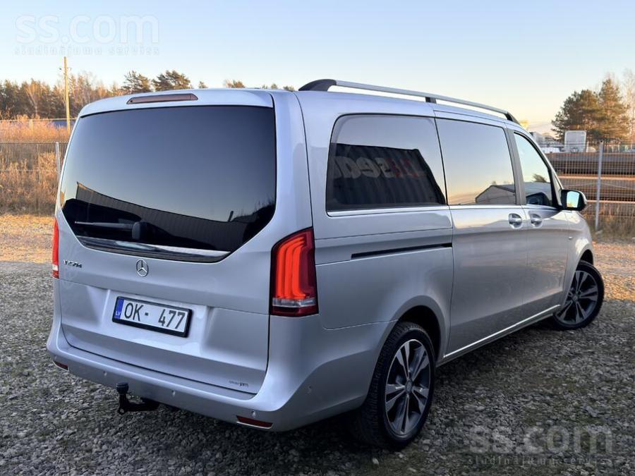 Mercedes-Benz V 250 2016 in Riga, with an engine capacity of 2.10 L and mileage of 243 thousand km for 23995 €, photo 4 on AUTOMOTO.COM.LV