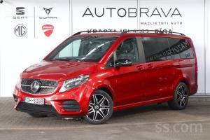 Sarkans Mercedes-Benz V 250 2023 Rīga, ar dzinēja tilpumu 2.00 L un nobraukumu 13 tūkst. km par 55990 €, foto 1 vietnē AUTOMOTO.COM.LV