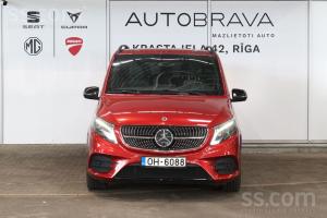 Sarkans Mercedes-Benz V 250 2023 Rīga, ar dzinēja tilpumu 2.00 L un nobraukumu 13 tūkst. km par 55990 €, foto 3 vietnē AUTOMOTO.COM.LV