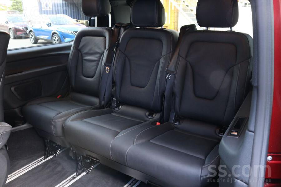 Sarkans Mercedes-Benz V 250 2023 Rīga, ar dzinēja tilpumu 2.00 L un nobraukumu 13 tūkst. km par 55990 €, foto 27 vietnē AUTOMOTO.COM.LV