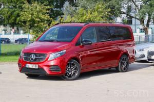 Sarkans Mercedes-Benz V 250 2023 Rīga, ar dzinēja tilpumu 2.00 L un nobraukumu 13 tūkst. km par 55990 €, foto 30 vietnē AUTOMOTO.COM.LV