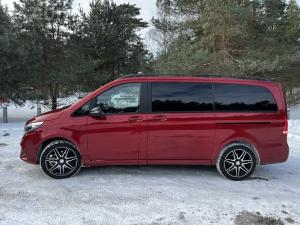 Sarkans Mercedes-Benz V 250 2018 Liepāja, ar dzinēja tilpumu 2.20 L un nobraukumu 170 tūkst. km par 35000 €, foto 3 vietnē AUTOMOTO.COM.LV