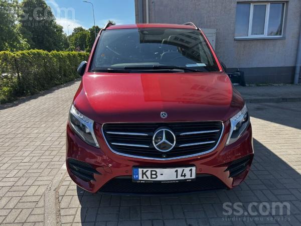 Sarkans Mercedes-Benz V 250 2018 Liepāja, ar dzinēja tilpumu 2.20 L un nobraukumu 170 tūkst. km par 33000 €, foto 1 vietnē AUTOMOTO.COM.LV