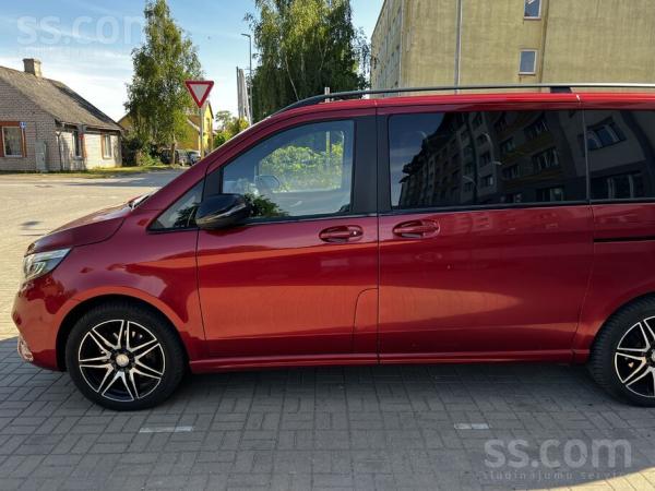 Sarkans Mercedes-Benz V 250 2018 Liepāja, ar dzinēja tilpumu 2.20 L un nobraukumu 170 tūkst. km par 33000 €, foto 3 vietnē AUTOMOTO.COM.LV