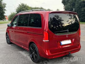 Sarkans Mercedes-Benz V 250 2021 Rīga, ar dzinēja tilpumu 2.00 L un nobraukumu 54 tūkst. km par 45000 €, foto 3 vietnē AUTOMOTO.COM.LV