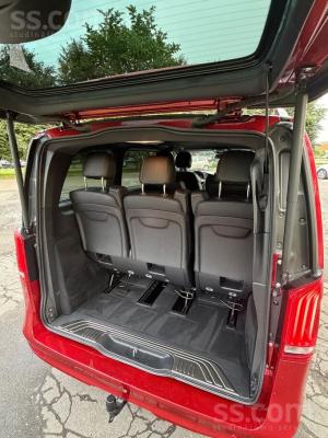 Sarkans Mercedes-Benz V 250 2021 Rīga, ar dzinēja tilpumu 2.00 L un nobraukumu 54 tūkst. km par 45000 €, foto 5 vietnē AUTOMOTO.COM.LV