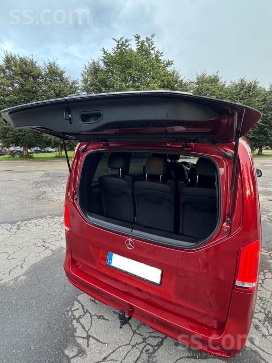 Sarkans Mercedes-Benz V 250 2021 Rīga, ar dzinēja tilpumu 2.00 L un nobraukumu 54 tūkst. km par 45000 €, foto 6 vietnē AUTOMOTO.COM.LV