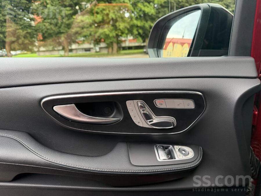 Sarkans Mercedes-Benz V 250 2021 Rīga, ar dzinēja tilpumu 2.00 L un nobraukumu 54 tūkst. km par 45000 €, foto 9 vietnē AUTOMOTO.COM.LV